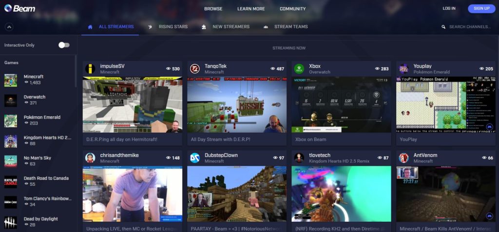 Microsoft Acquires Interactive Streaming Platform Beam - Gamesline